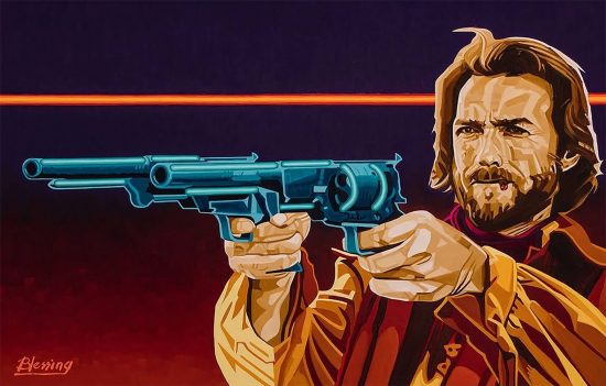 Neon West: Electric Paintings by Michael Blessing | Daily design ...