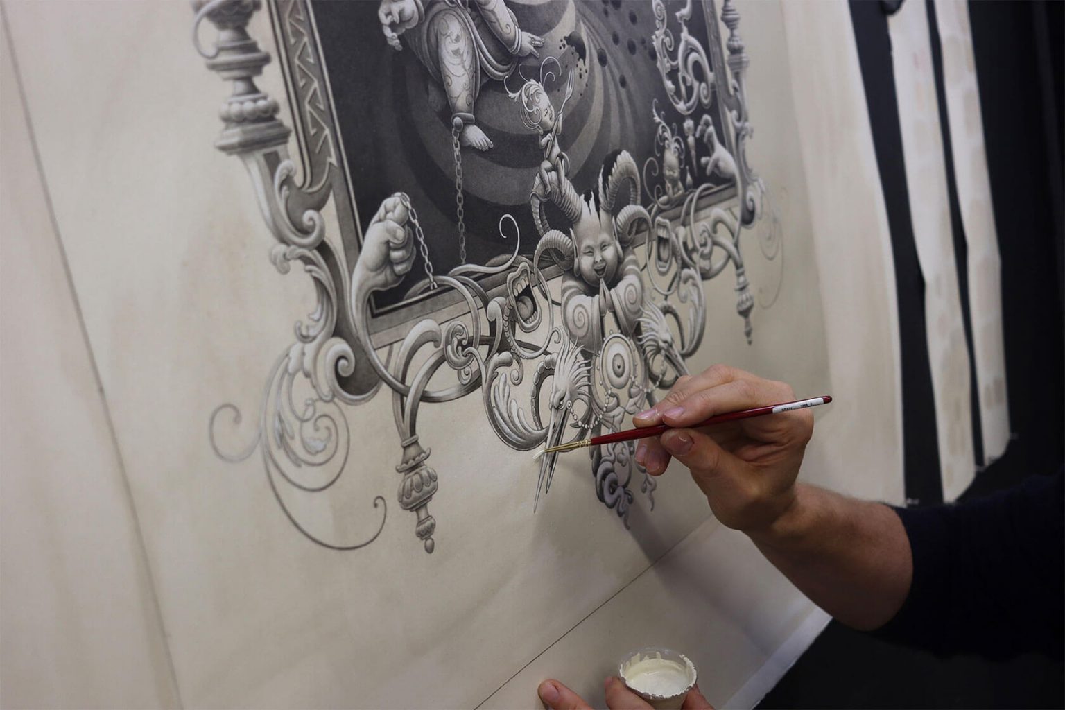 Intricate Visions: Pen & Ink Drawings by Joe Fenton | Daily design ...