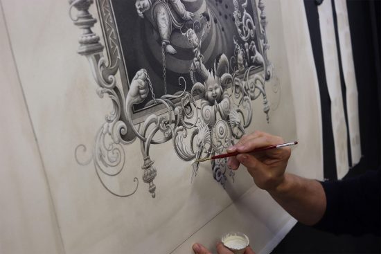 Intricate Visions: Pen & Ink Drawings by Joe Fenton | Daily design ...