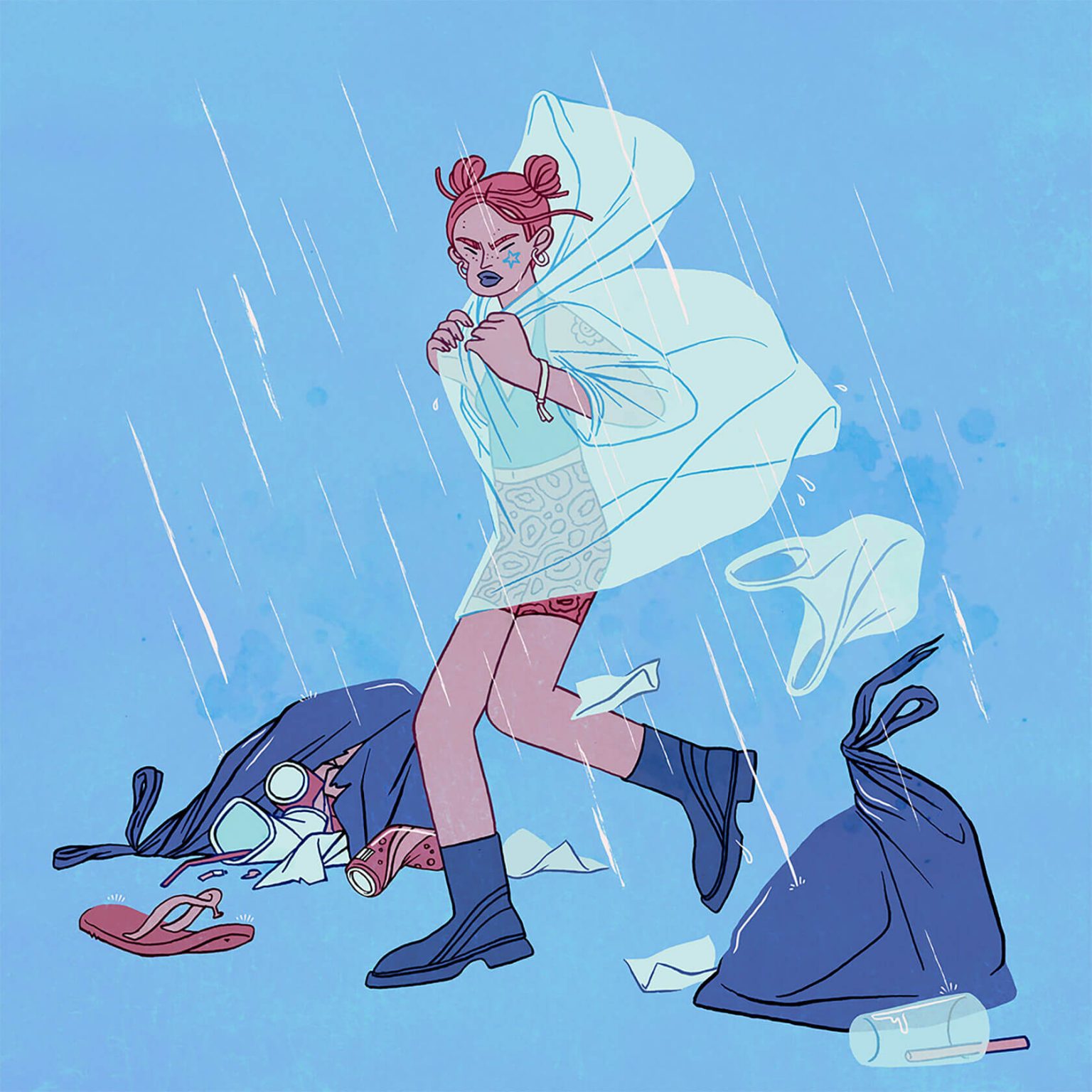 Edgy Illustrated Portraits by Kirsten Rothbart | Daily design ...