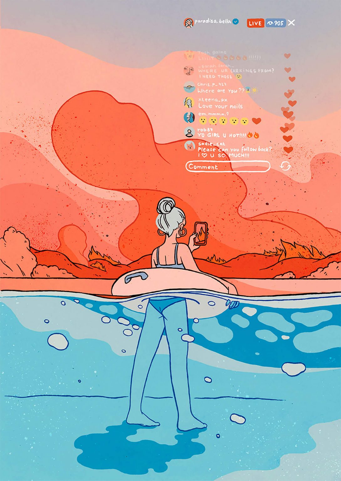 Edgy Illustrated Portraits by Kirsten Rothbart | Daily design ...