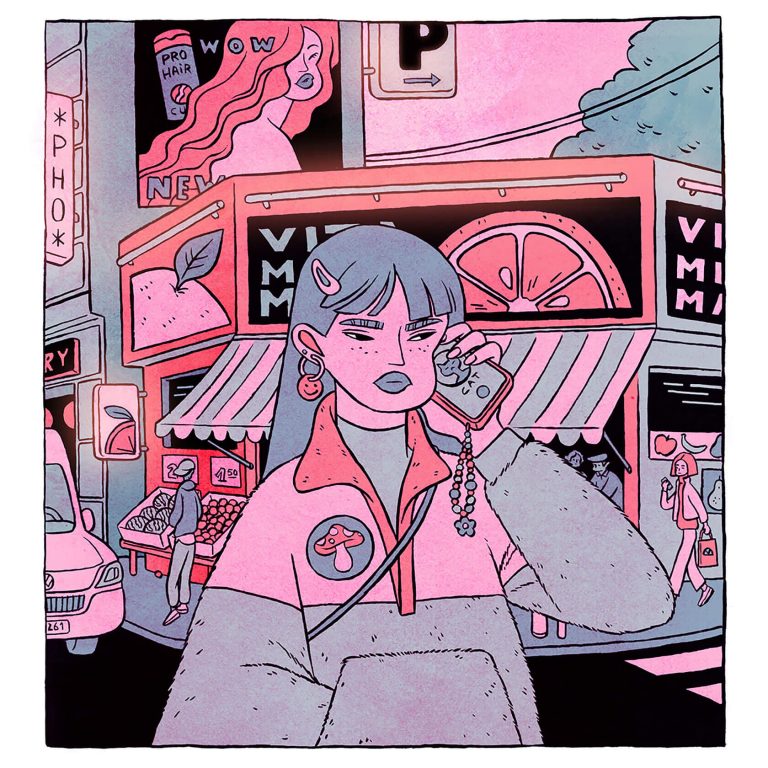 Edgy Illustrated Portraits by Kirsten Rothbart | Daily design ...