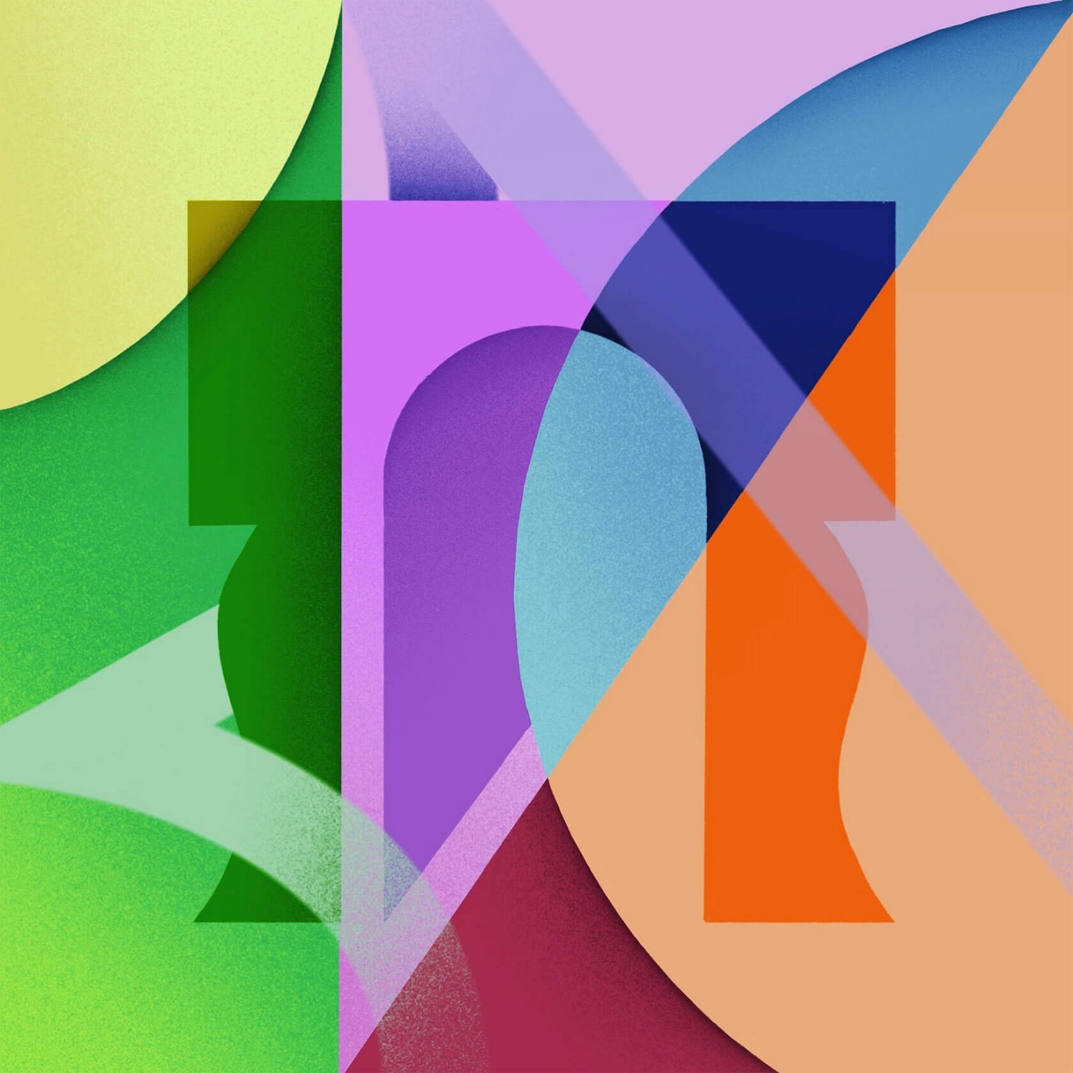 Bright & Colorful Geometric Illustrations by Ray Oranges | Daily design ...