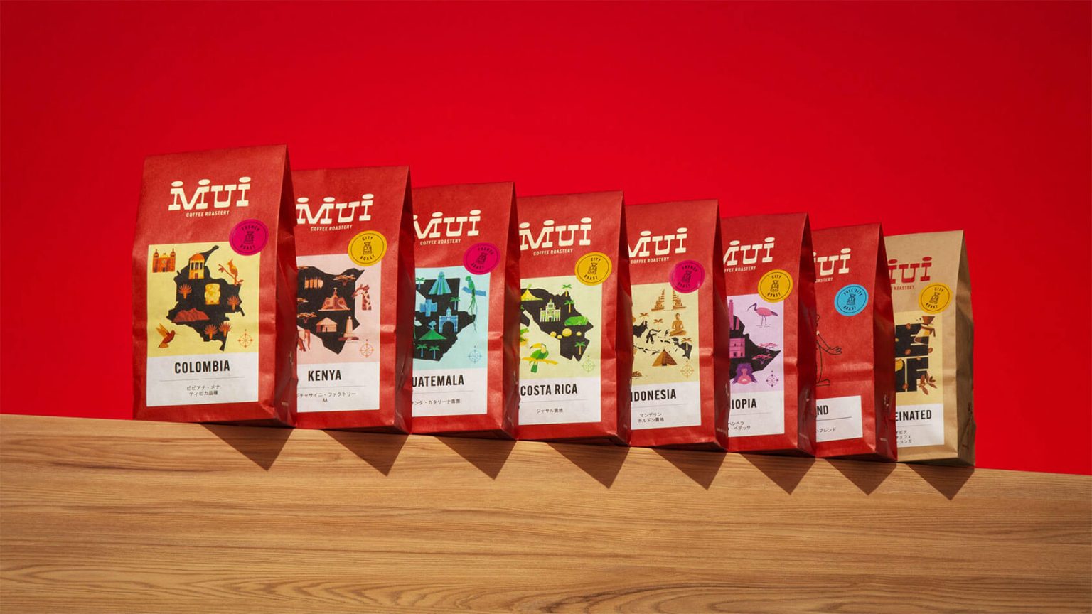 MUI Coffee Roastery Branding & Packaging by Happycentro | Daily design ...