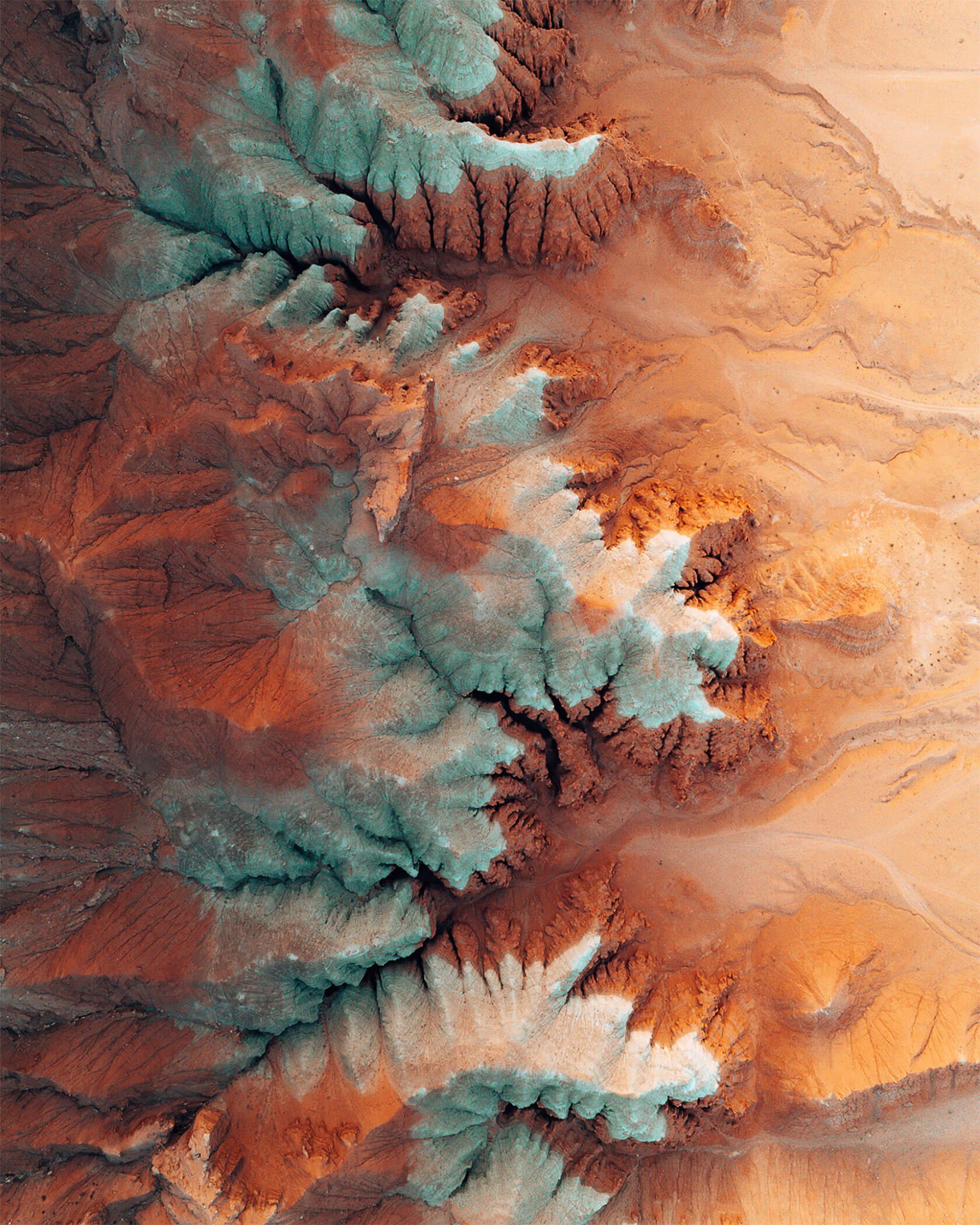 The Badlands Series: Aerial Photos by Tobias Hägg | Daily design ...