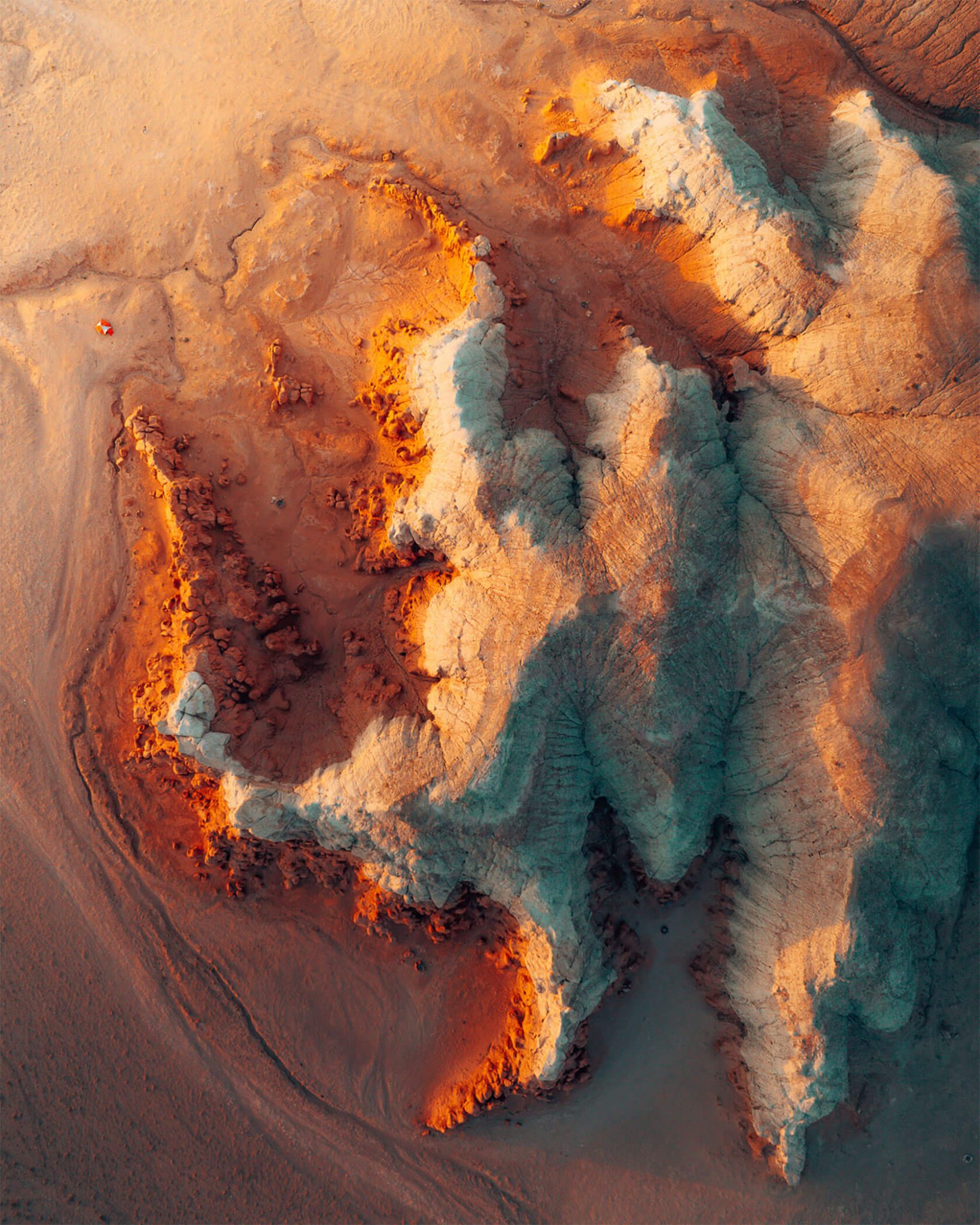 The Badlands Series: Aerial Photos by Tobias Hägg | Daily design ...