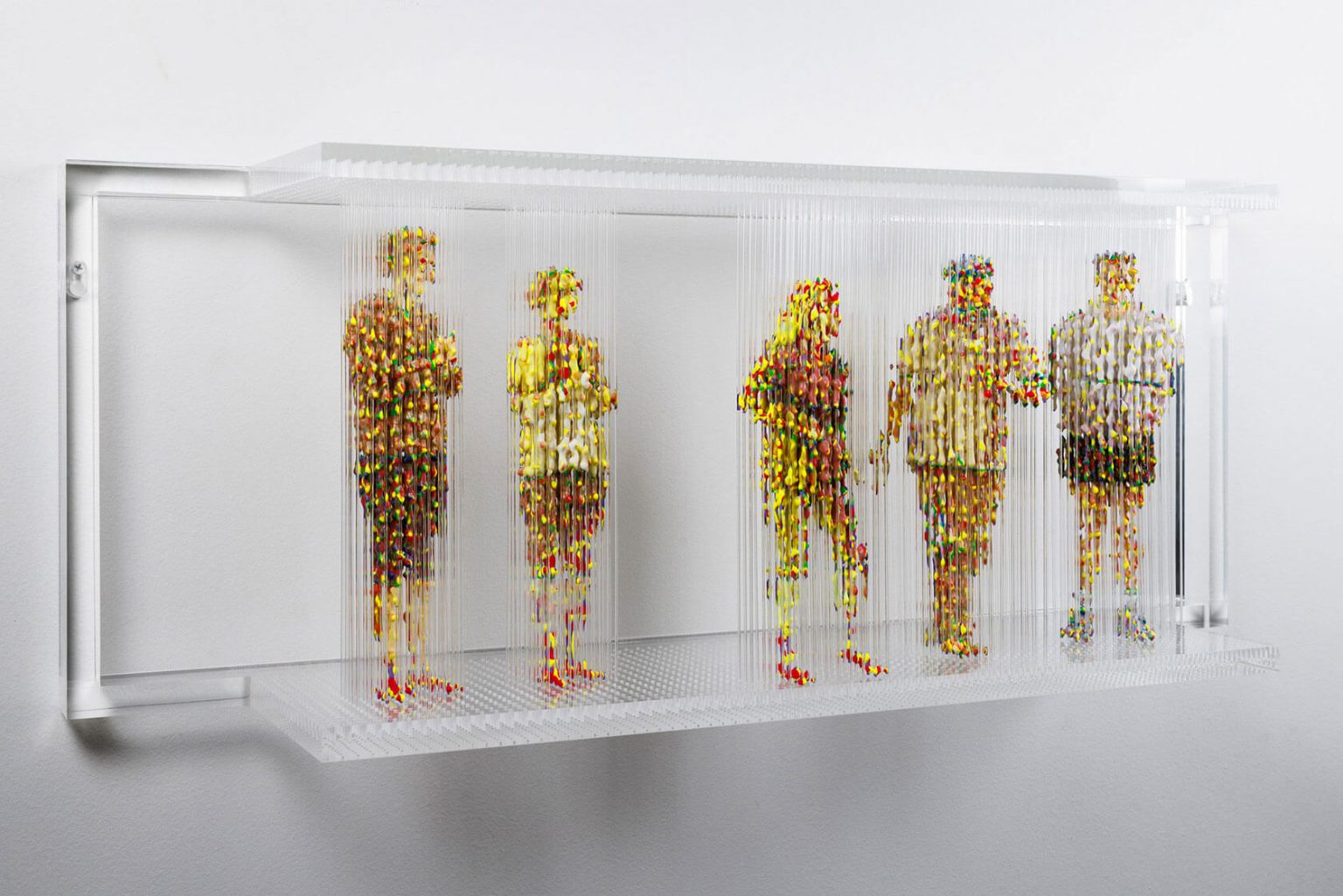 Fragmented Three-Dimensional Paintings by Chris Dorosz | Daily design ...
