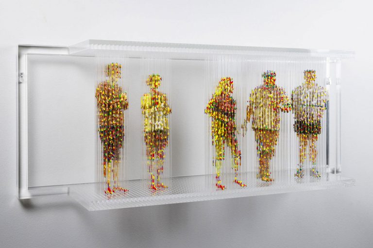 Fragmented Three-Dimensional Paintings by Chris Dorosz | Daily design ...