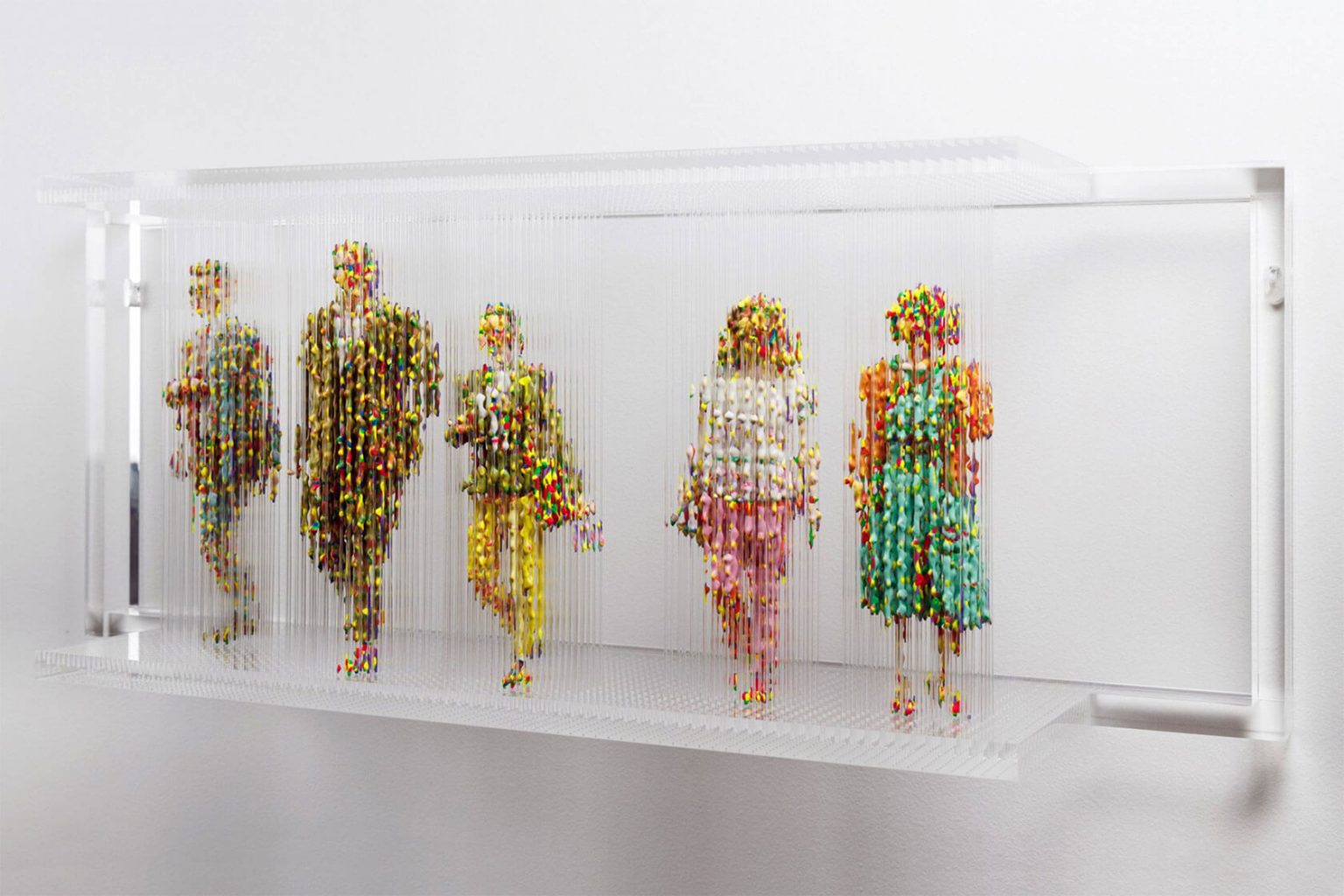 Fragmented Three-Dimensional Paintings by Chris Dorosz | Daily design ...