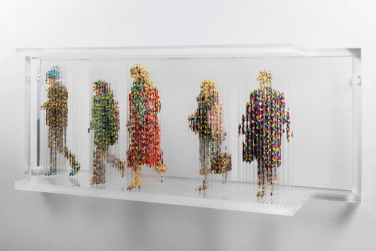 Fragmented Three-Dimensional Paintings by Chris Dorosz | Daily design ...
