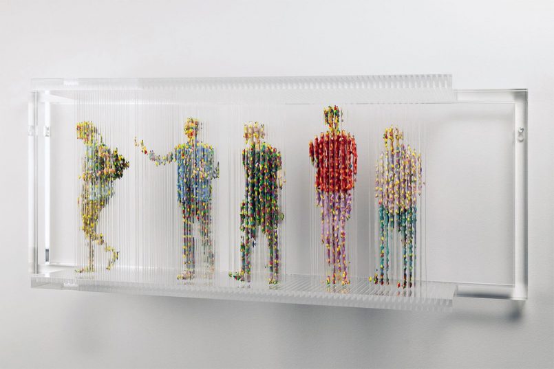 Fragmented Three-Dimensional Paintings by Chris Dorosz | Daily design ...
