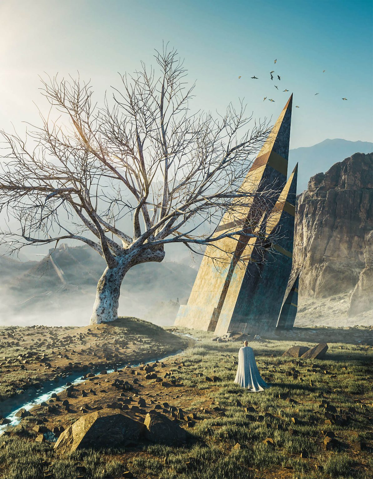 Lost Render: Digital Art Series by CJ Gong | Daily design inspiration ...