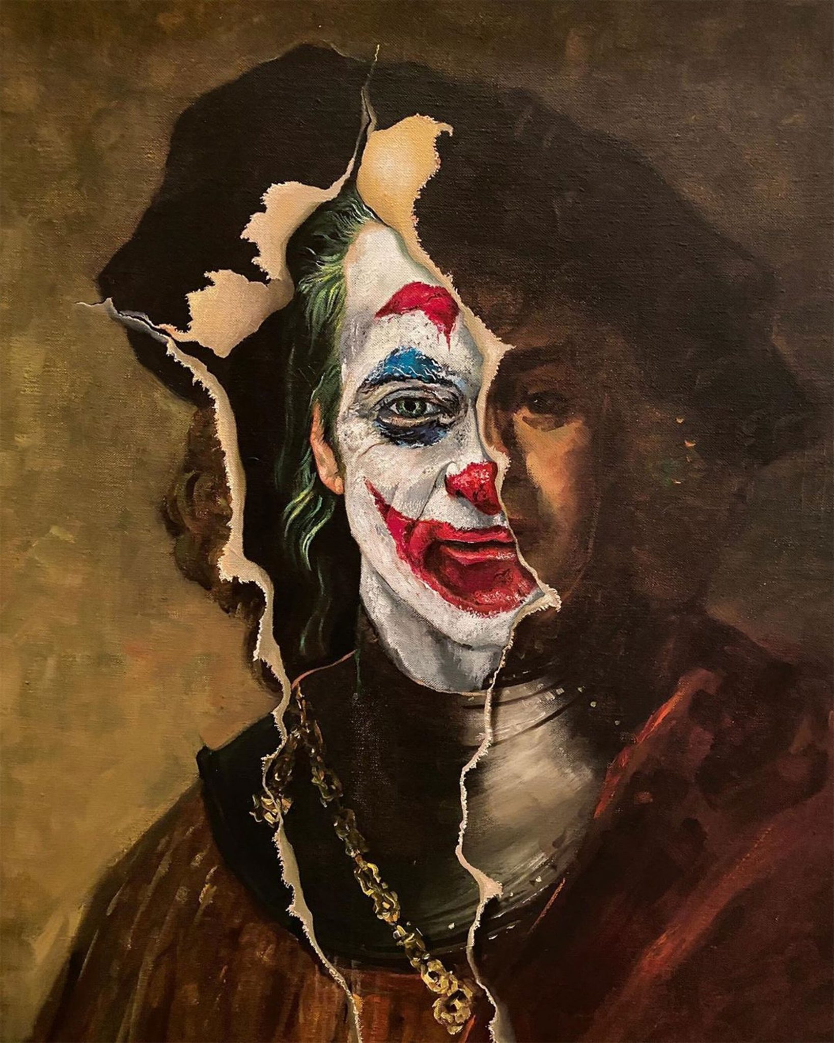 Oil on Found Art: Amusing Juxtapositions by Dave Pollot | Daily design ...