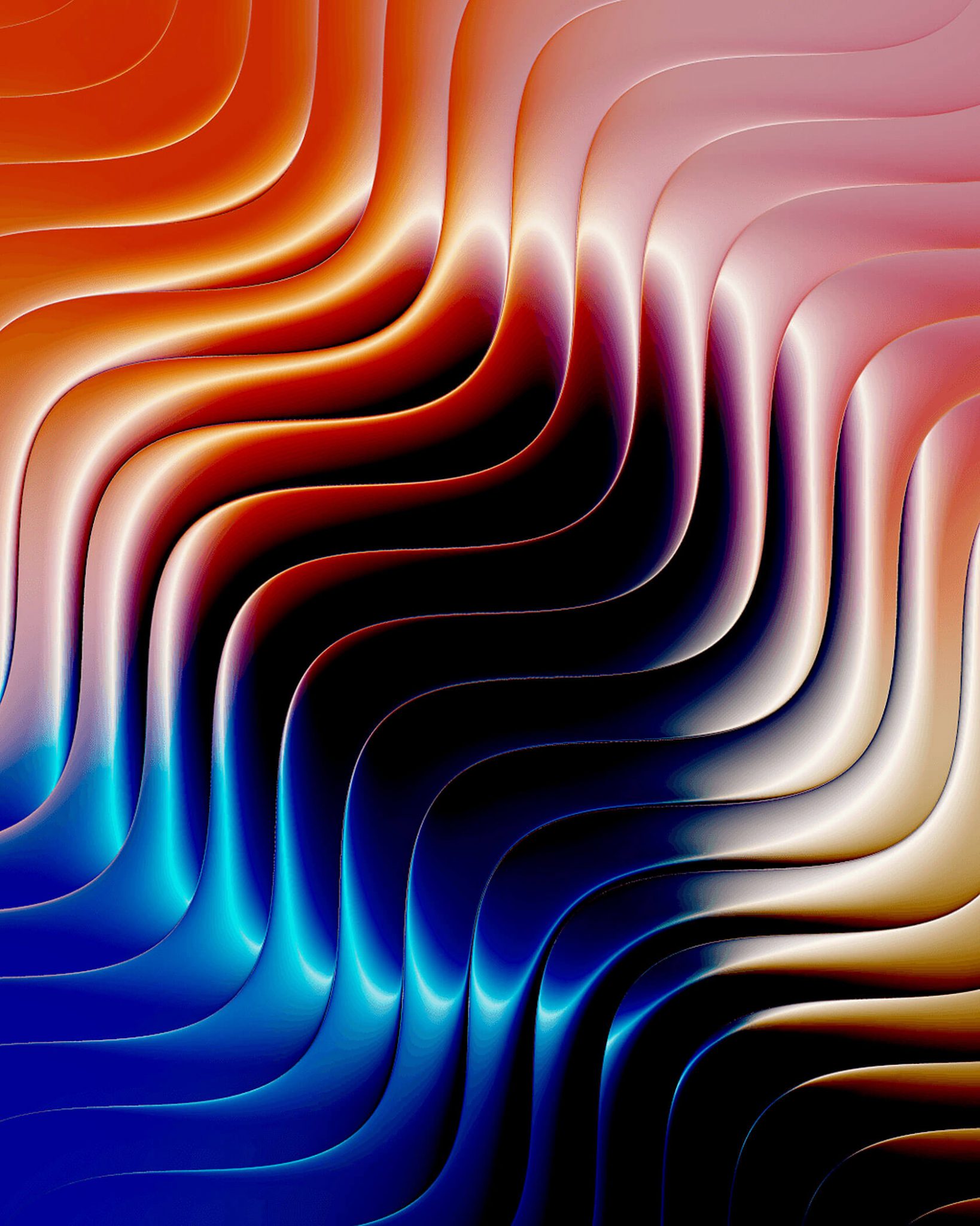 Luminescence/Fusion: Futuristic Optical Art by Max Drekker | Daily ...