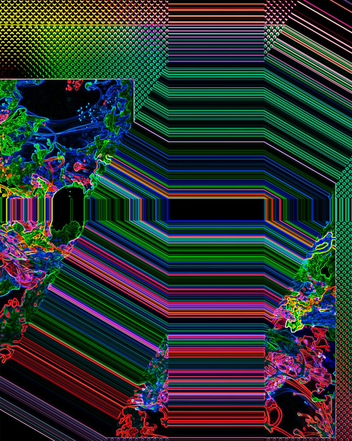 Luminescence/Fusion: Futuristic Optical Art by Max Drekker | Daily ...