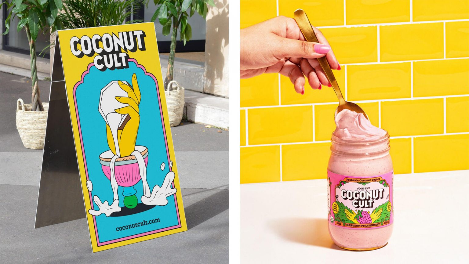 Coconut Cult: A Vibrant Rebrand by &Walsh | Daily design inspiration ...