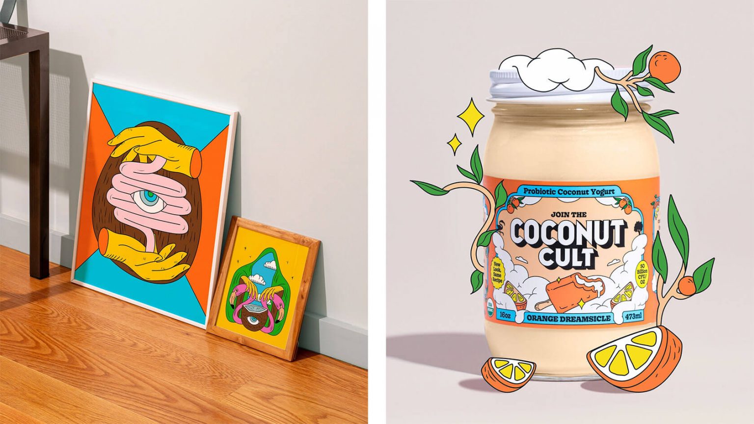 Coconut Cult: A Vibrant Rebrand by &Walsh | Daily design inspiration ...