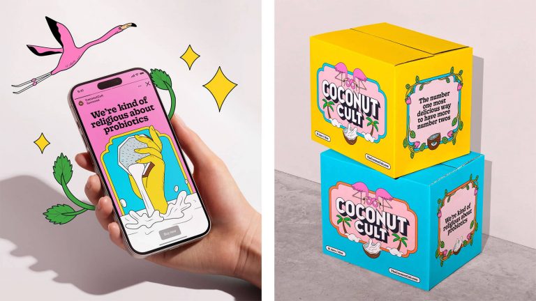 Coconut Cult: A Vibrant Rebrand by &Walsh | Daily design inspiration ...