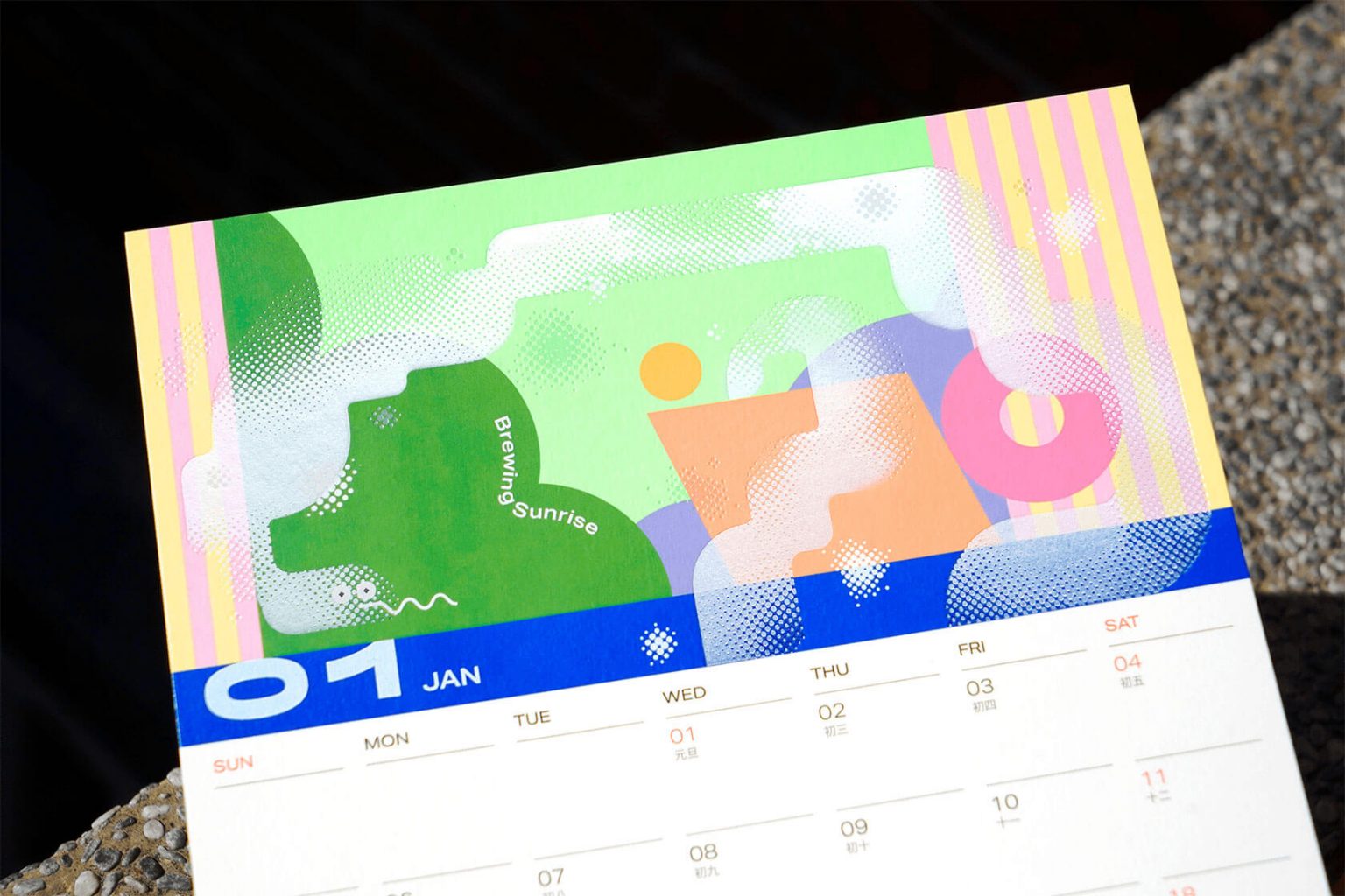 2025 Year of the Snake Calendar Set by Szu-Yu Hou | Daily design ...