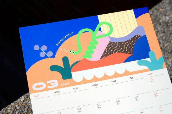 2025 Year of the Snake Calendar Set by Szu-Yu Hou | Daily design ...