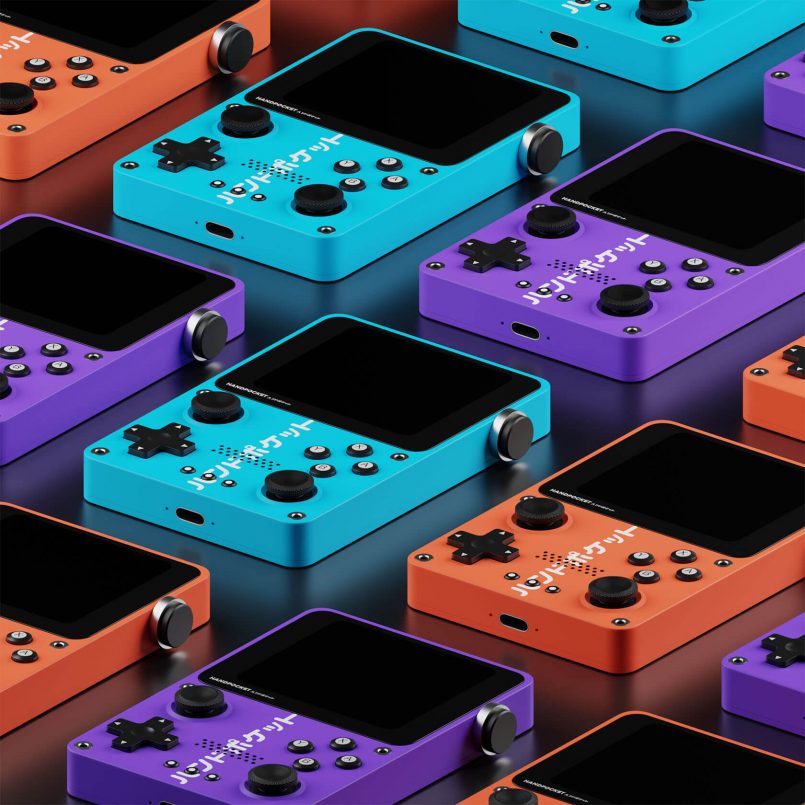 HandPocket: A Sleek Retro Gaming Handheld Concept by Hamza Tarmast ...