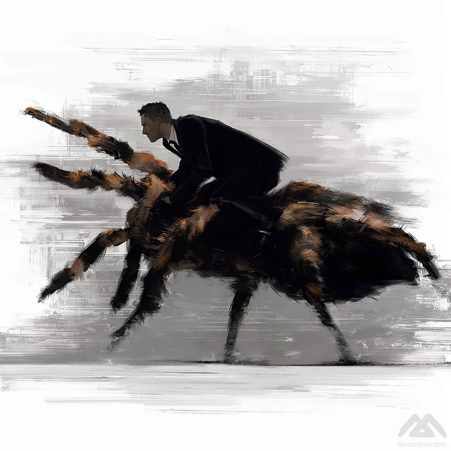 Dreams & Dimensions Collide in Alex Andreev’s Haunting Illustrations ...