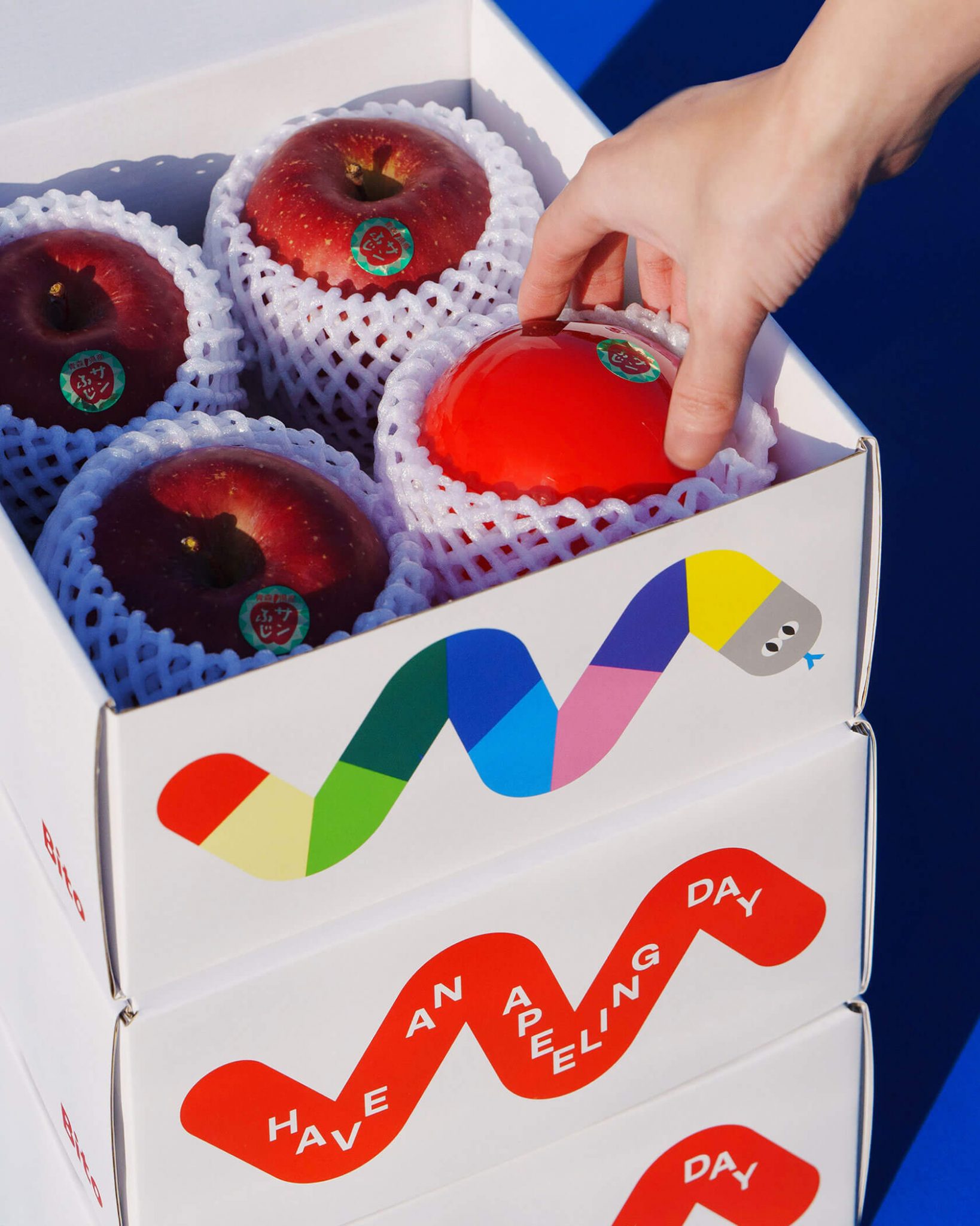 Snakes & Apples: A Playful New Year Gift Box by Bito | Daily design ...