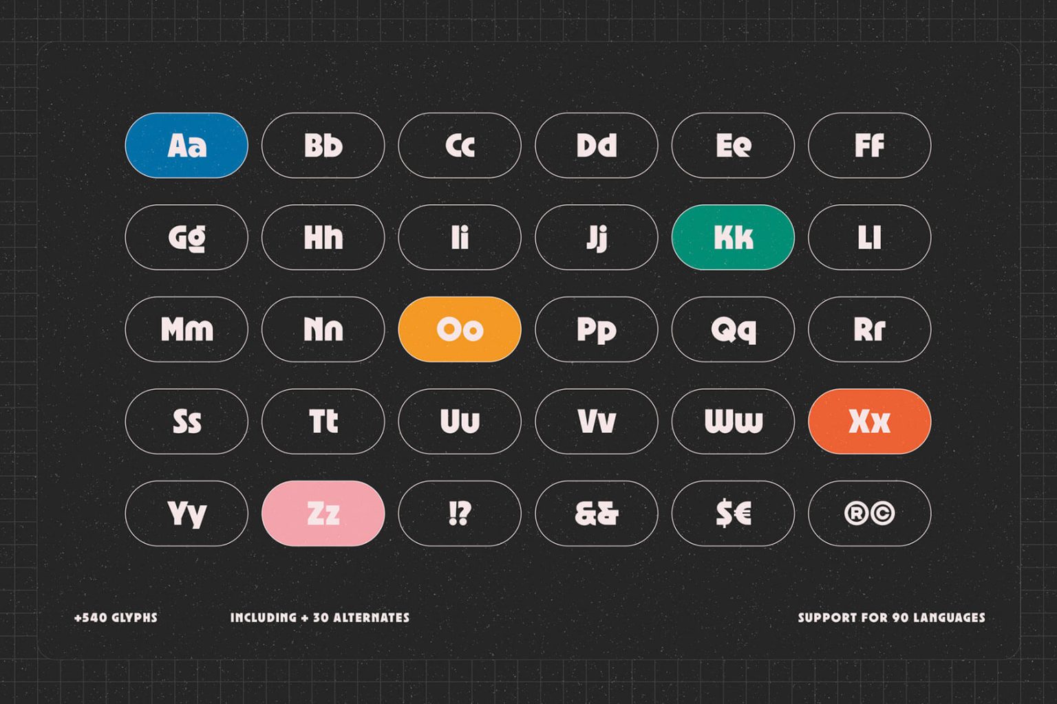 Joyse: A Fresh Retro Typeface by Almarena Foundry | Daily design inspiration for creatives ...