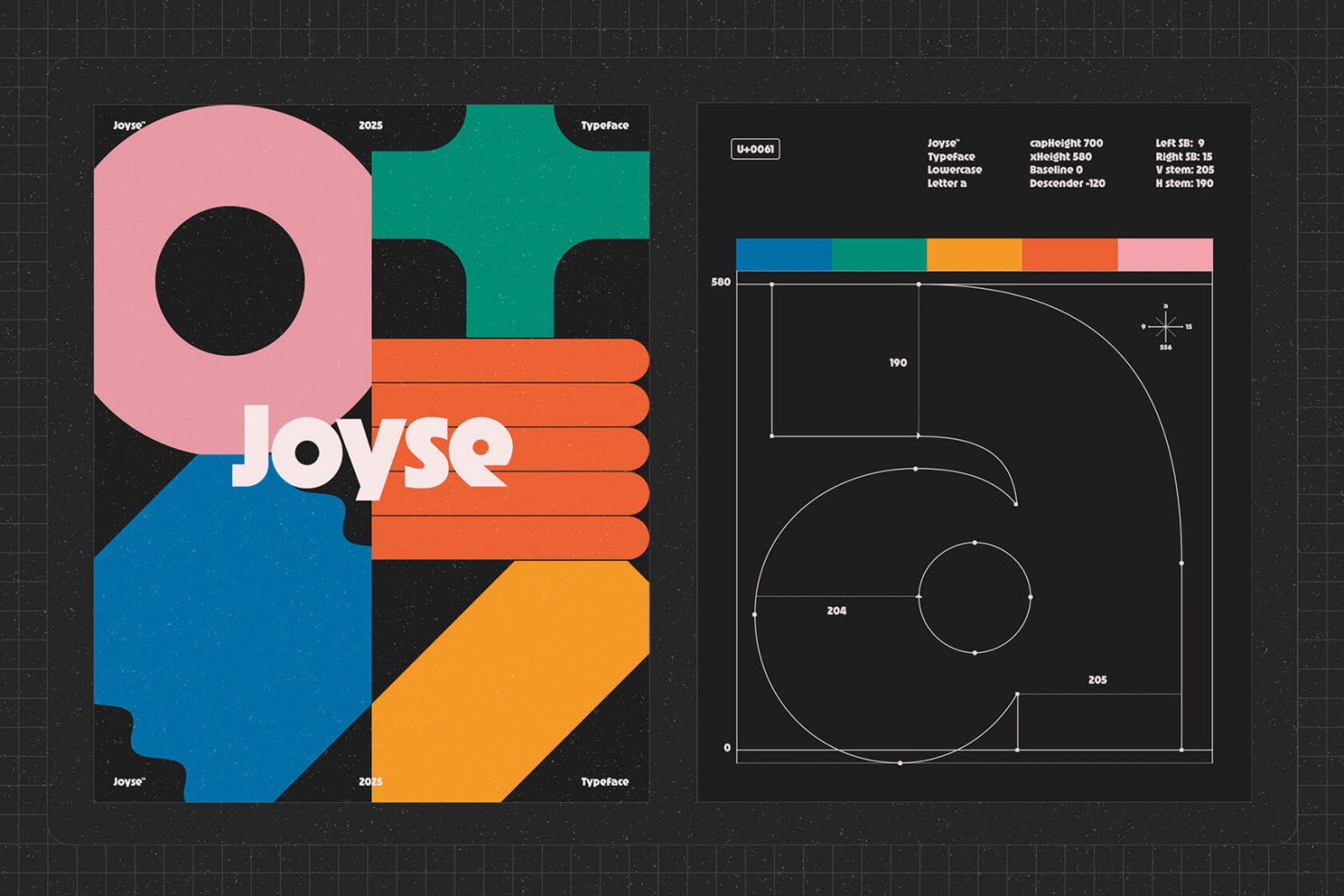 Joyse: A Fresh Retro Typeface by Almarena Foundry | Daily design ...