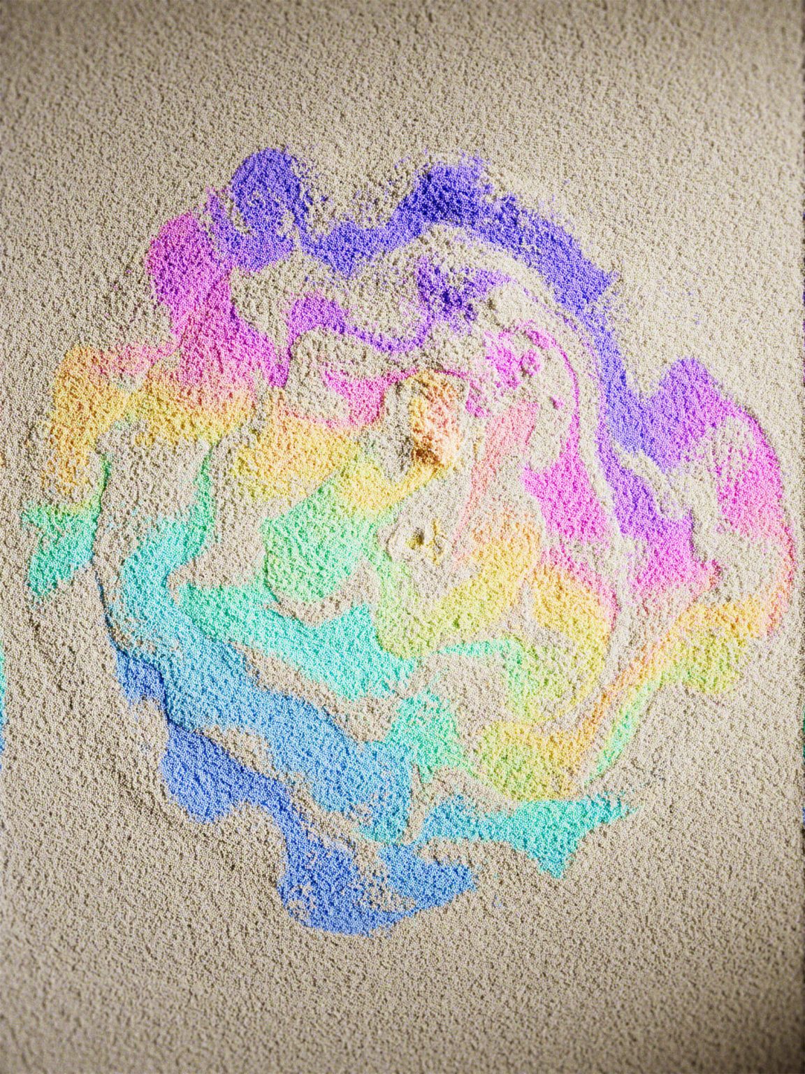 Colored Sand: Experimental Digital Art by Nomaal Studio | Daily design ...