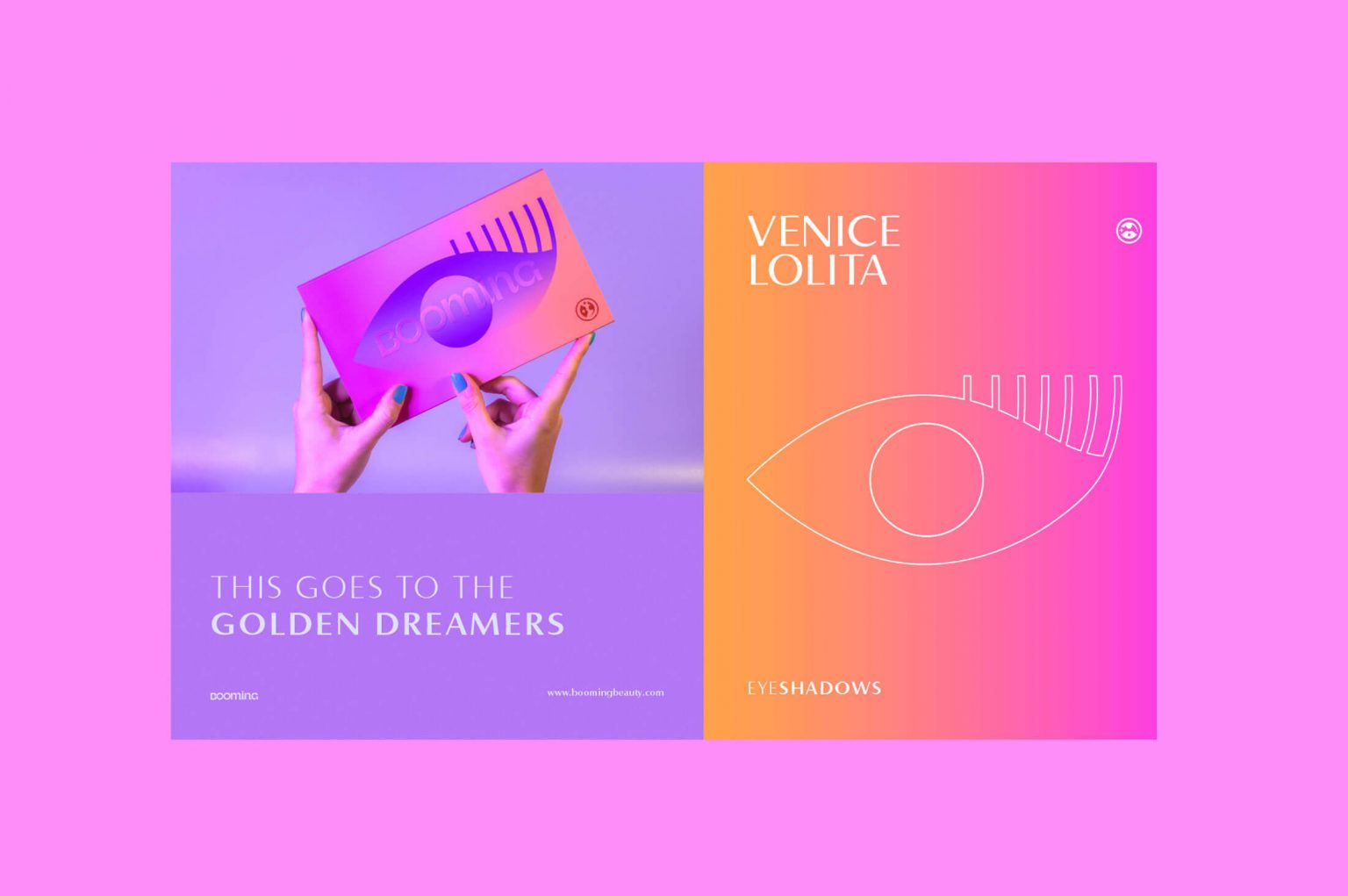 Sunset Gradients & Glittering Details: Booming’s Bold Identity by ...