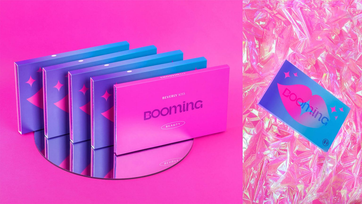 Sunset Gradients & Glittering Details: Booming’s Bold Identity by ...