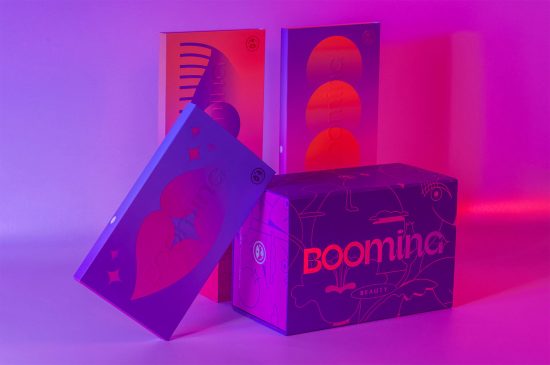 Sunset Gradients & Glittering Details: Booming’s Bold Identity by ...