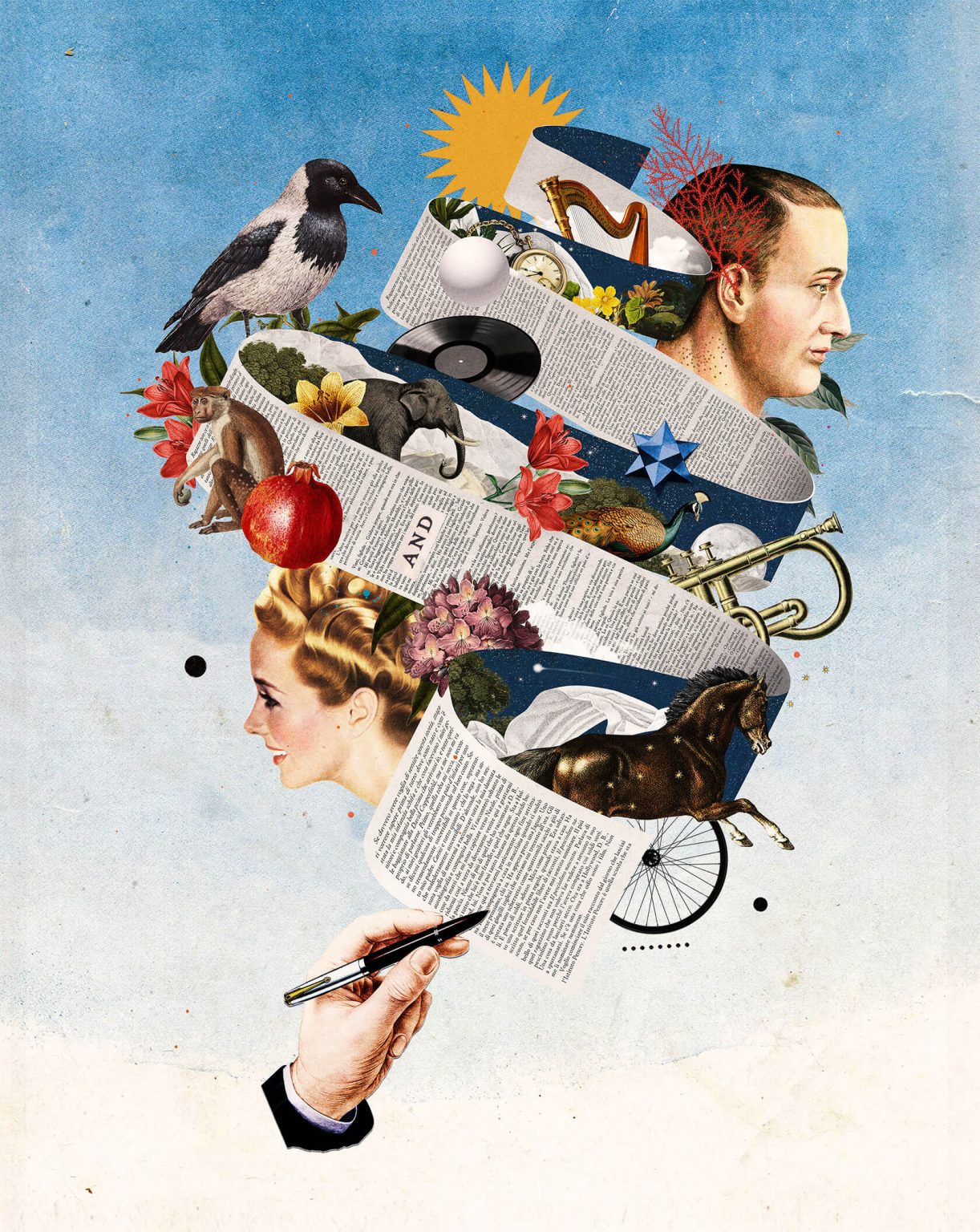 Amazing Digital Collages by Beppe Conti | Daily design inspiration for ...