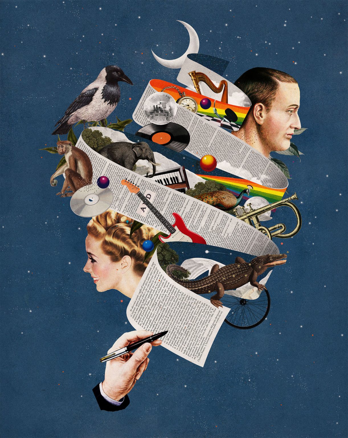 Amazing Digital Collages by Beppe Conti | Daily design inspiration for ...