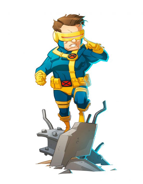 Tiny Superheroes & Villains by Édouard Guiton | Daily design ...