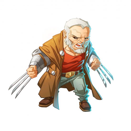 Tiny Superheroes & Villains by Édouard Guiton | Daily design ...