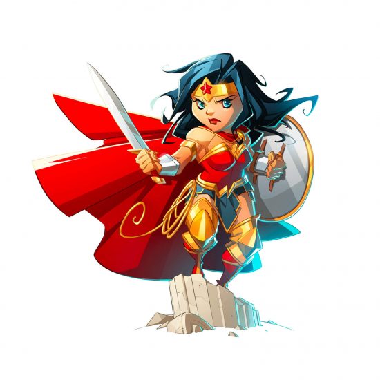 Tiny Superheroes & Villains by Édouard Guiton | Daily design ...