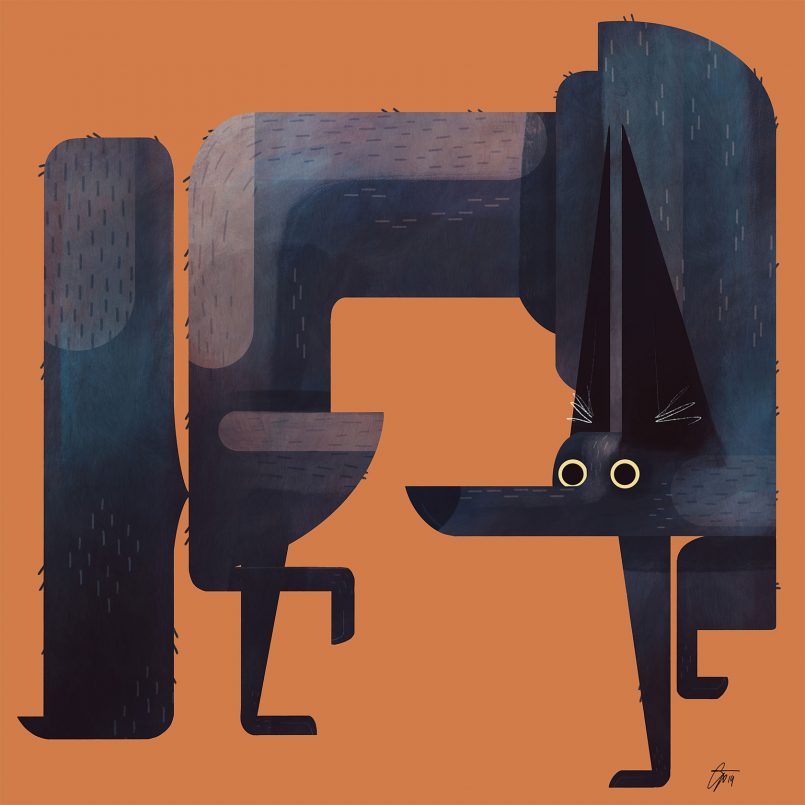 Whimsical Wildlife: Animal Illustrations by George Tonks | Daily design ...