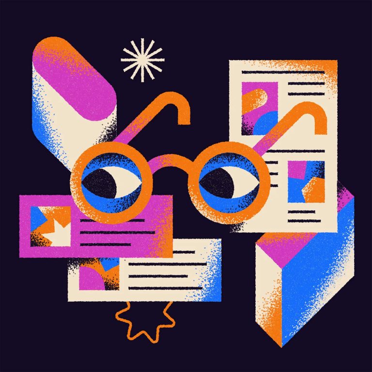 Bold Geometric Illustrations by Ray Dak Lam | Daily design inspiration ...
