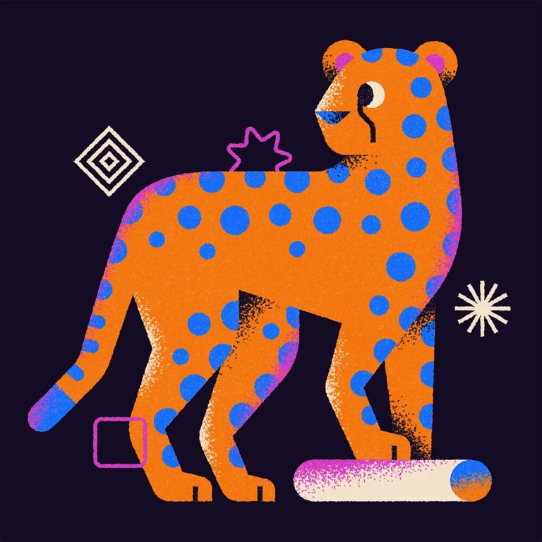 Bold Geometric Illustrations by Ray Dak Lam | Daily design inspiration ...