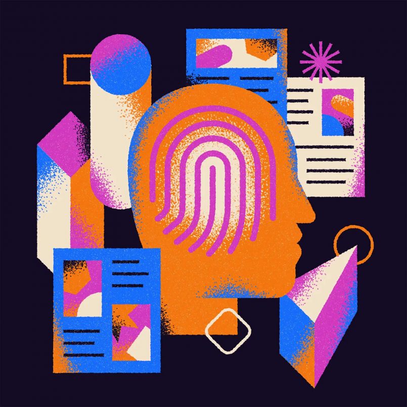 Bold Geometric Illustrations by Ray Dak Lam | Daily design inspiration ...