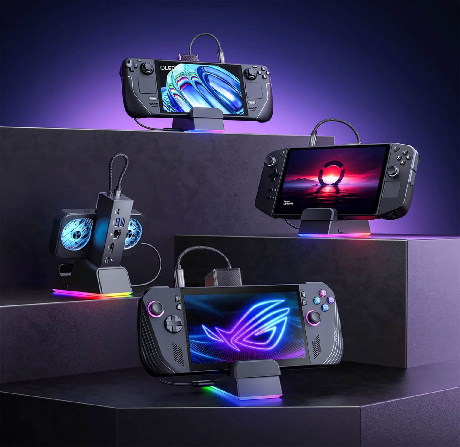 JSAUX 7-in-1 RGB Cooling Dock Review: A New Option for the Steam Deck ...