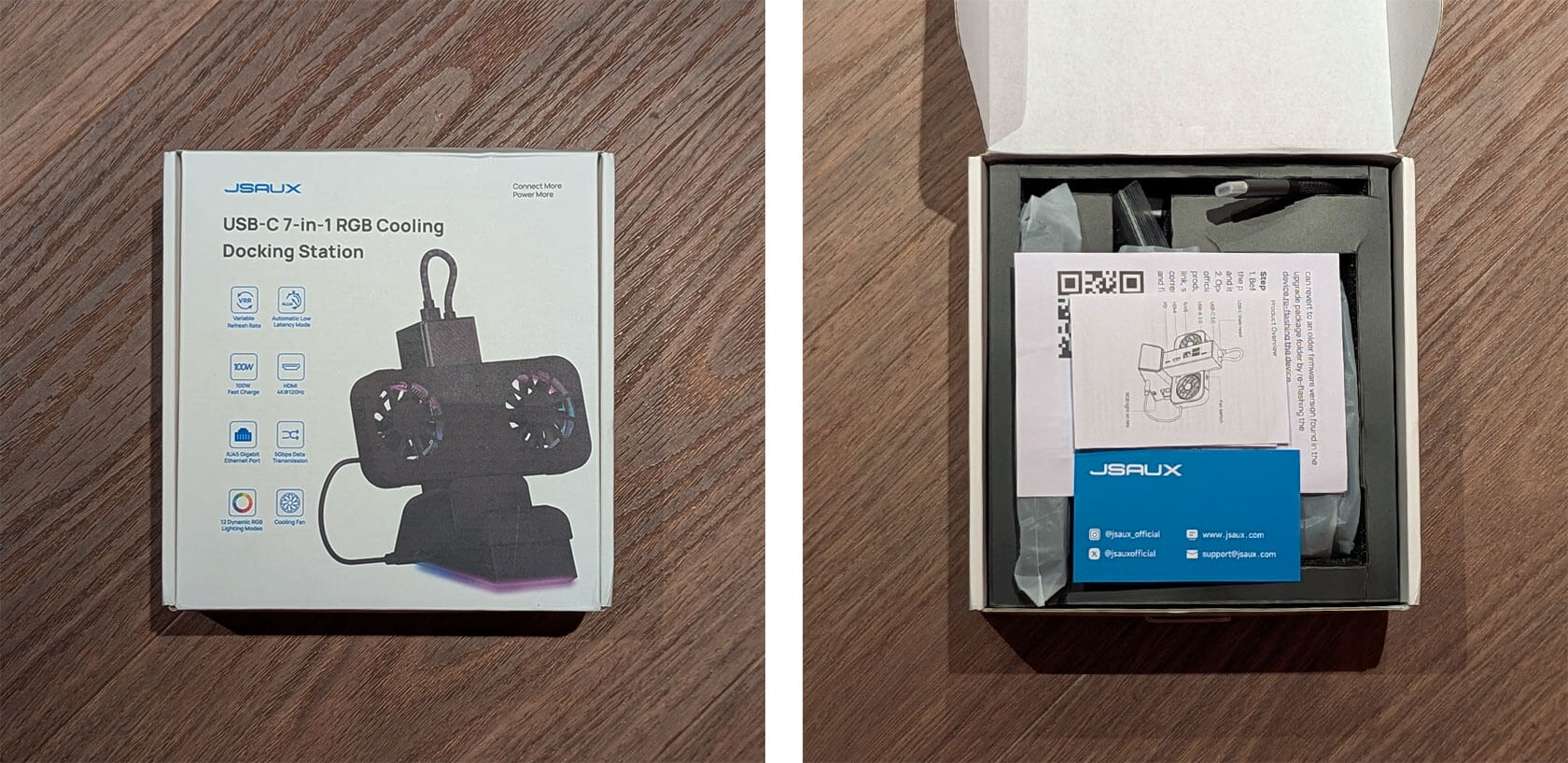 JSAUX 7-in-1 RGB Cooling Dock Review: A New Option for the Steam Deck ...