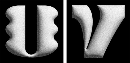 Bold Letterform Experiments by Brunoverart | Daily design inspiration for creatives ...