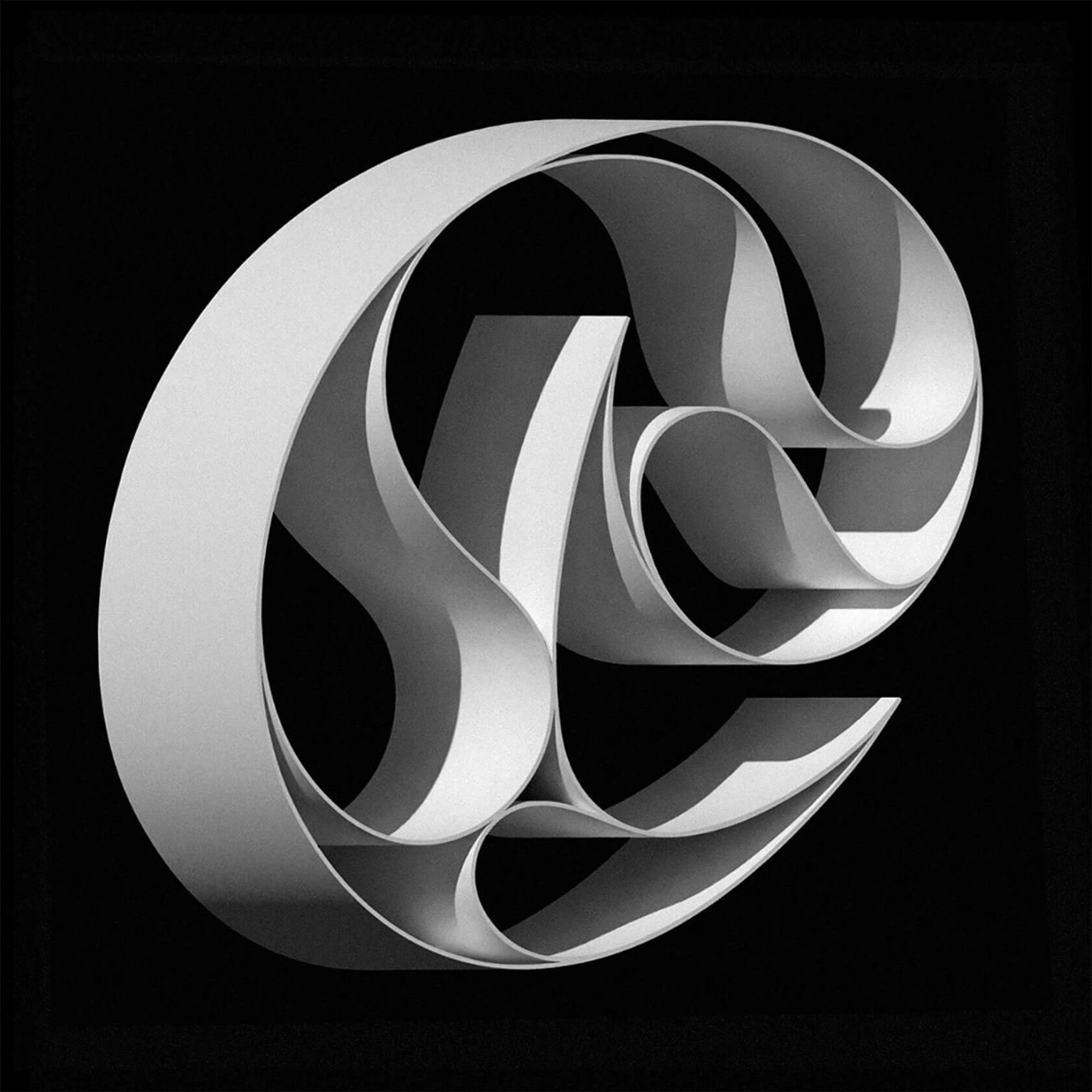 Monochromatic Architectural Typography by David Mascha | Daily design ...