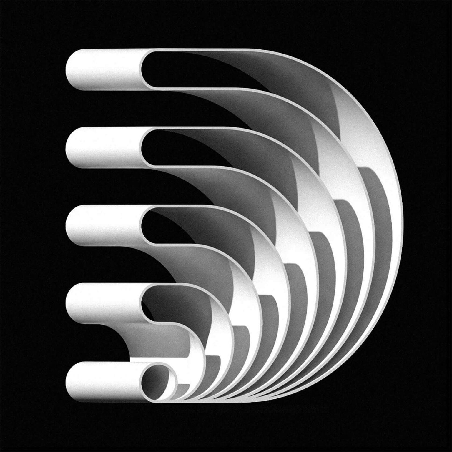Monochromatic Architectural Typography by David Mascha | Daily design ...