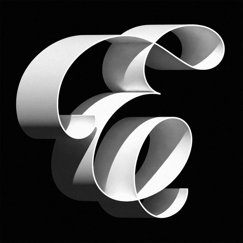 Monochromatic Architectural Typography by David Mascha | Daily design ...