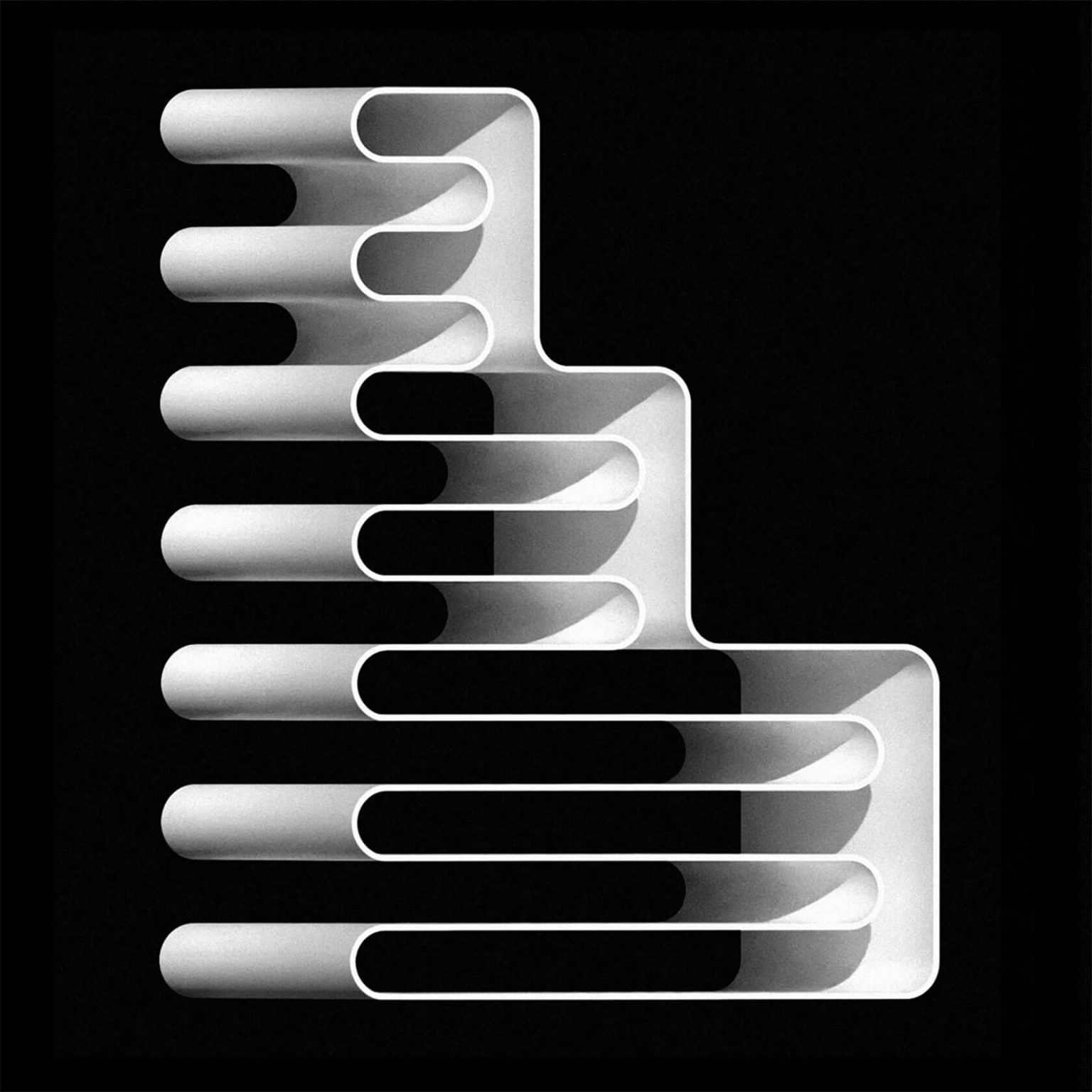 Monochromatic Architectural Typography by David Mascha | Daily design ...