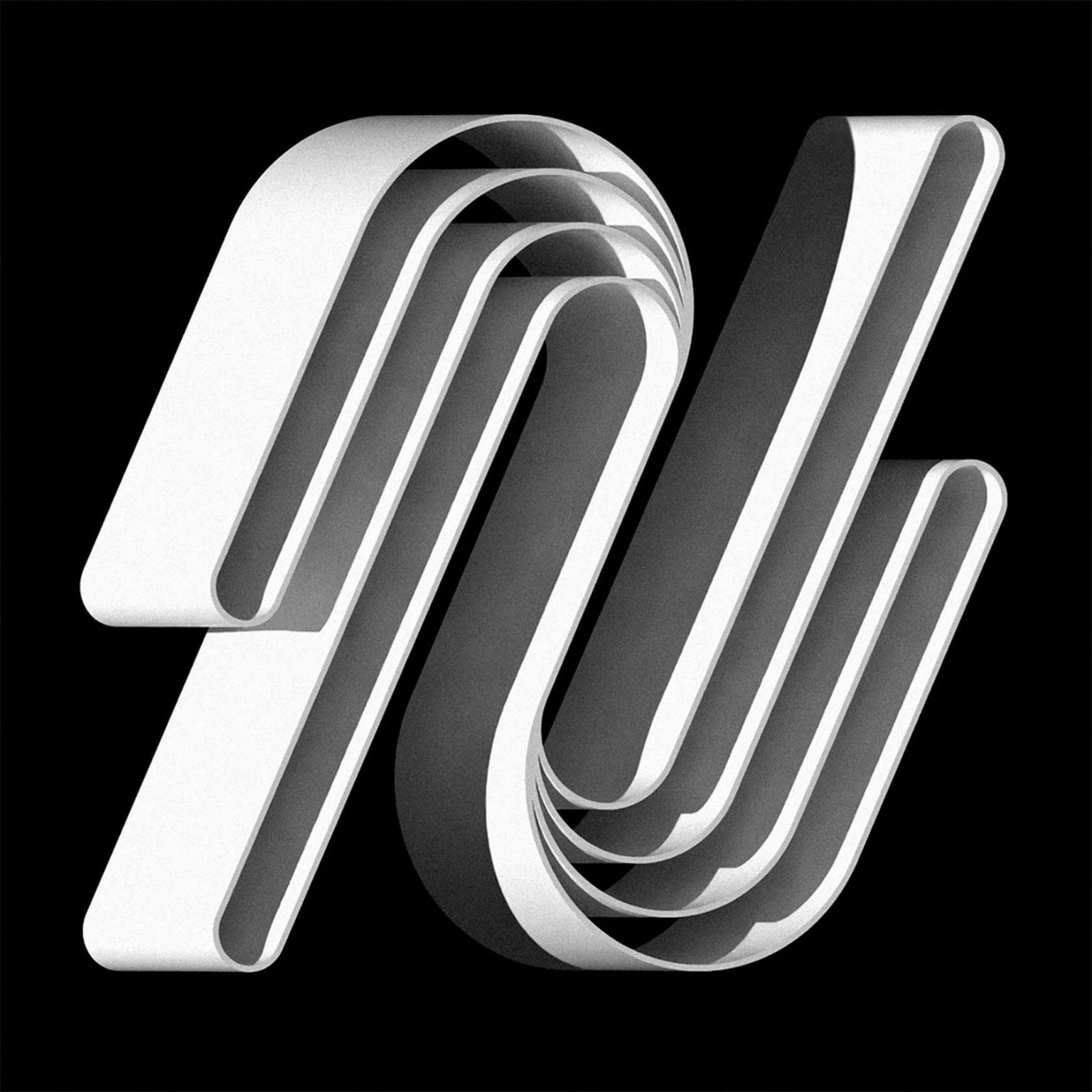 Monochromatic Architectural Typography by David Mascha | Daily design ...